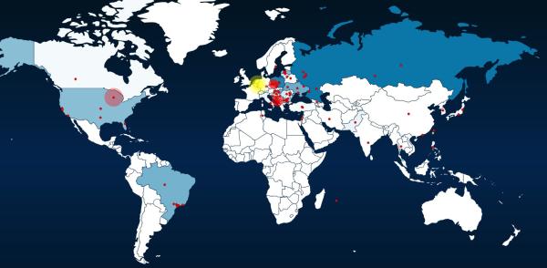 Conheça o mapa de guerra que mostra ataques virtuais em tempo real ...