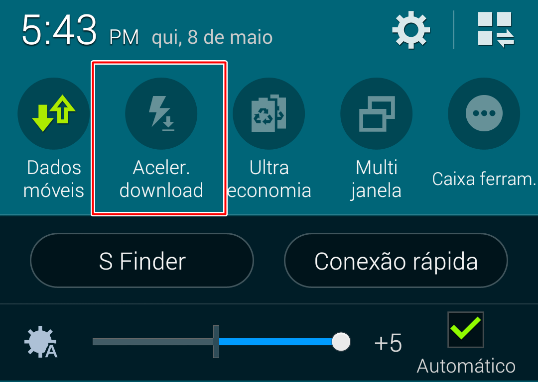 Samsung Galaxy S5: como usar o Download Booster e acelerar ...