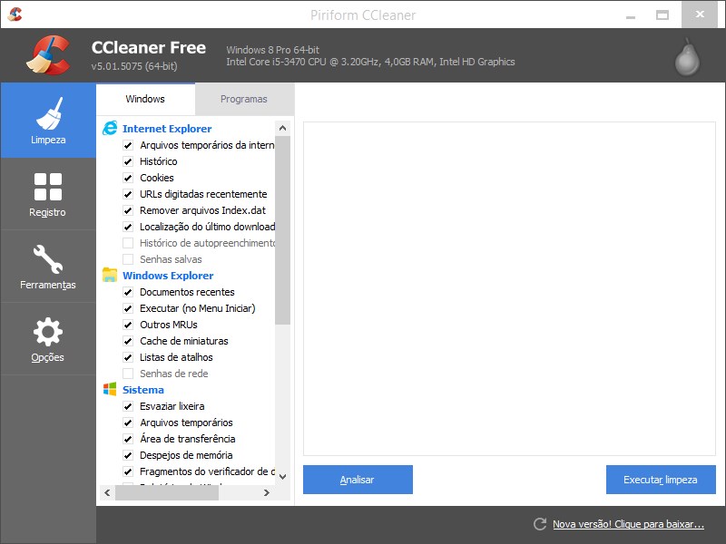 Aprenda a usar o CCleaner e deixe o seu computador tinindo [vídeo ...