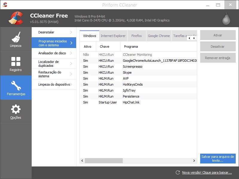 Aprenda a usar o CCleaner e deixe o seu computador tinindo [vídeo ...