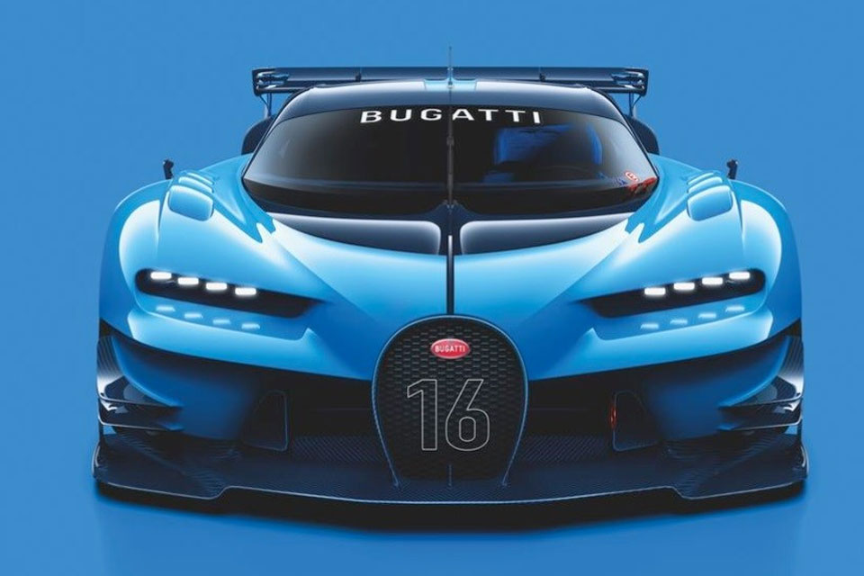 Tudo azul: este é o carro de corrida Bugatti Vision Gran Turismo - TecMundo