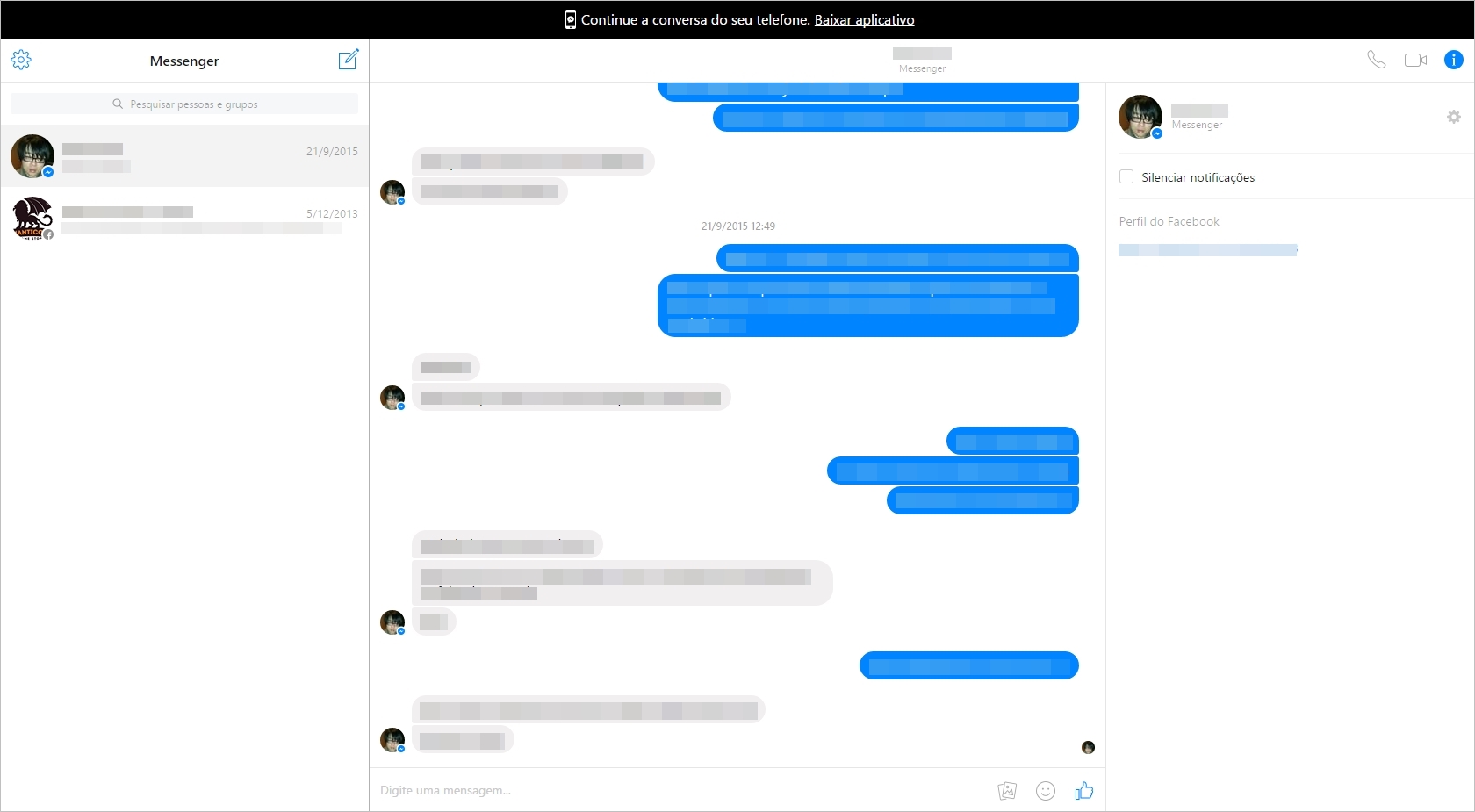 Você sabia que é possível usar Messenger no desktop sem entrar no ...