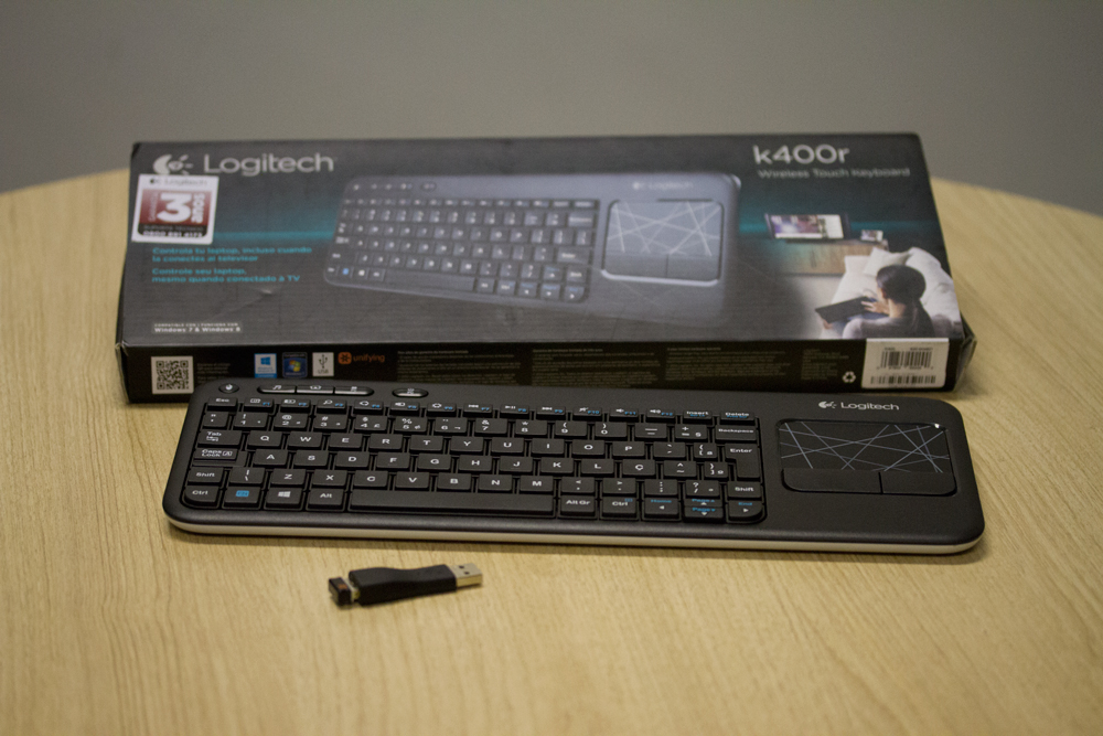 Review: teclado wireless e touch Logitech k400r - TecMundo