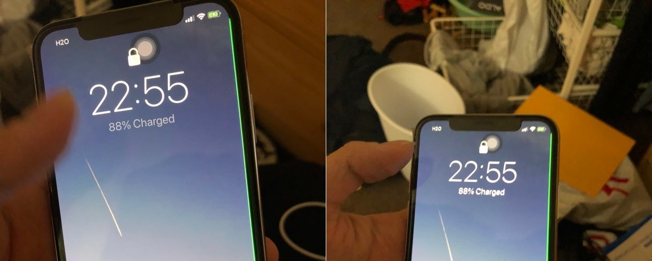 Alguns usuários relatam surgimento de linha verde na tela do iPhone X ... Alguns usuários relatam surgimento de linha verde na tela do iPhone X ...