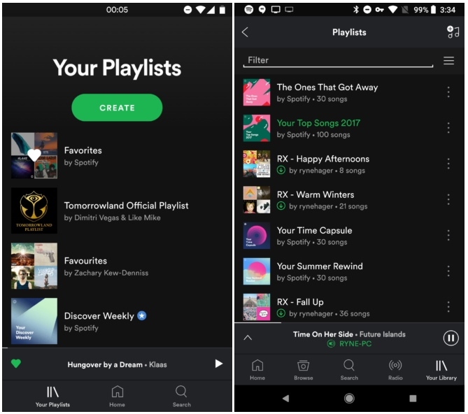 Spotify testa nova interface para o Android; confira imagens - TecMundo Spotify testa nova interface para o Android; confira imagens - TecMundo