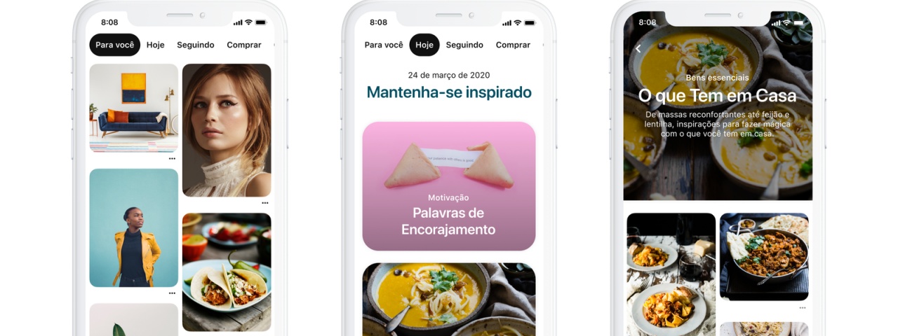 Pinterest adiciona a guia 'Hoje' para os usuários do Brasil - TecMundo
