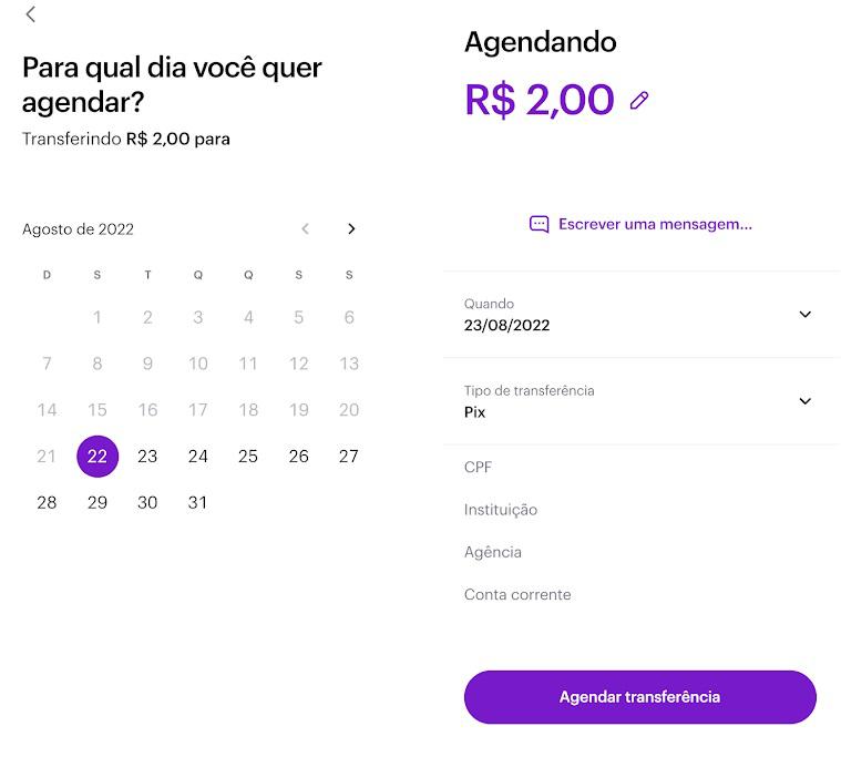 Saiba como funciona o PIX agendado do Nubank - TecMundo Saiba como funciona o PIX agendado do Nubank - TecMundo
