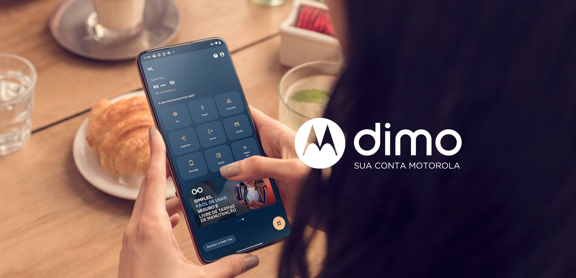 Compras com o cartão Motorola Dimo darão cashback de 5% - TecMundo