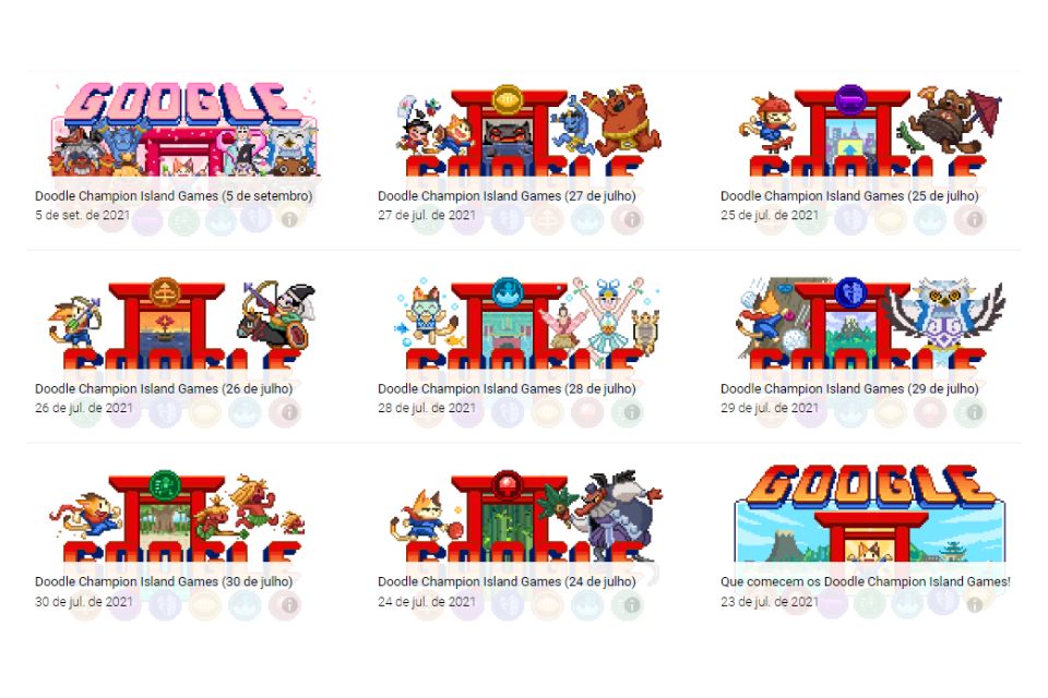 Veja 25 doodles que marcaram a história do Google nos últimos 25 anos ...