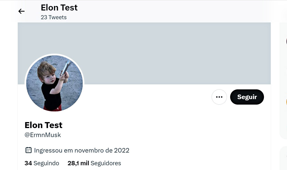 Elon Musk 'revela' sem querer sua conta alternativa no Twitter - TecMundo
