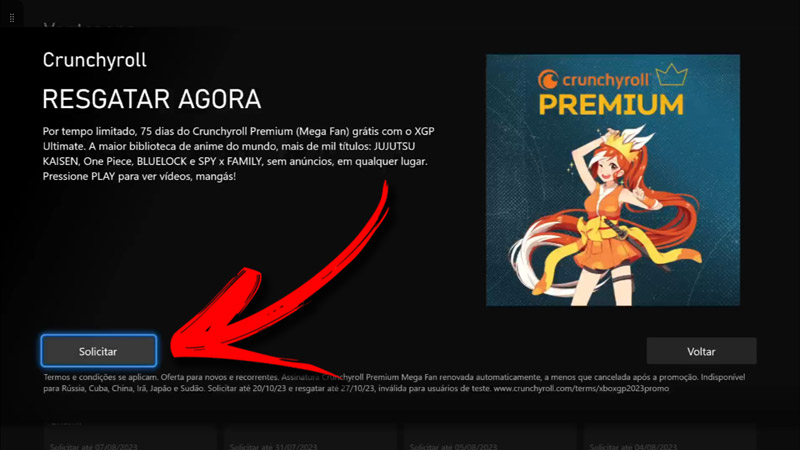 Xbox Game Pass recebe Crunchyroll Premium grátis; veja como resgatar ...