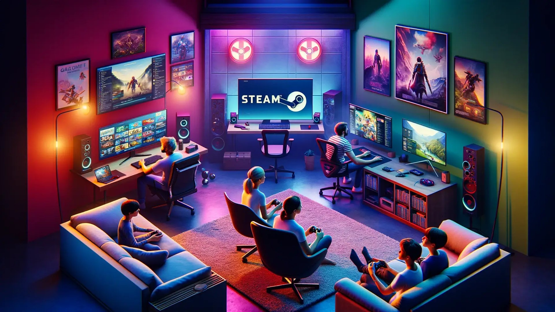Família Steam já está disponível para compartilhar jogos! Veja como ...