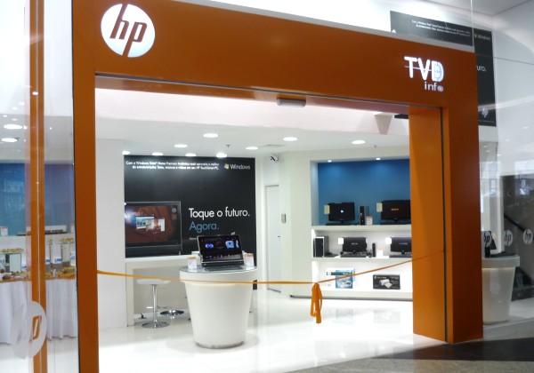Novas lojas-conceito da HP - TecMundo