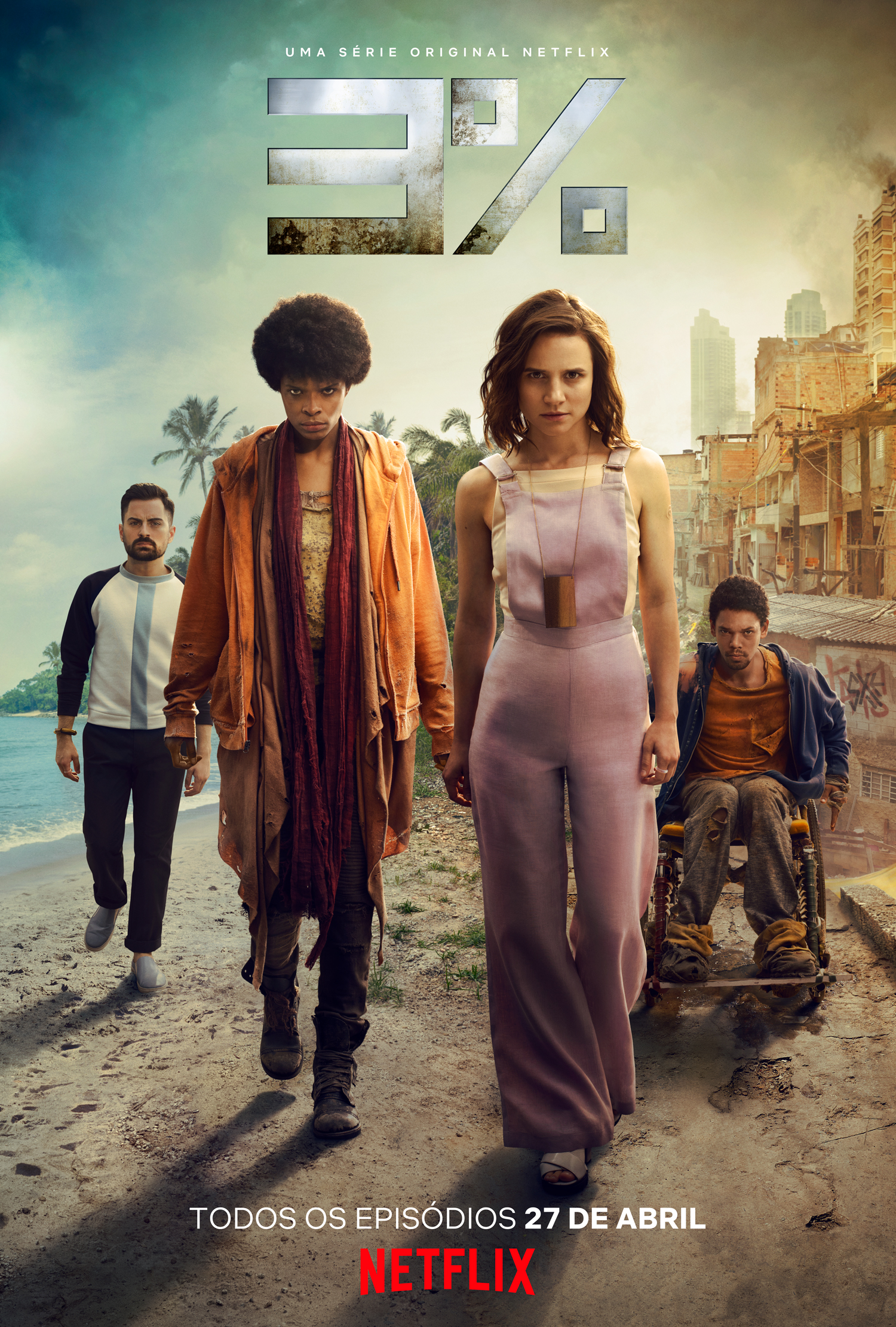 3%: série brasileira da Netflix ganha trailer e cartazes da 2ª ...