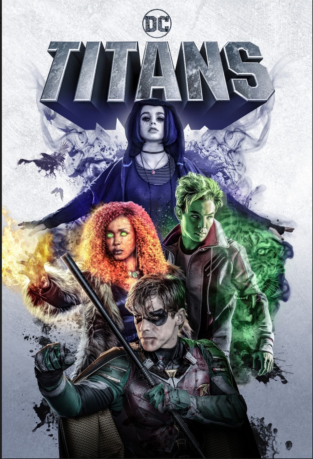 Titans Série Dos Novos Titãs Ganha Cartaz Oficial Do Dc Universe