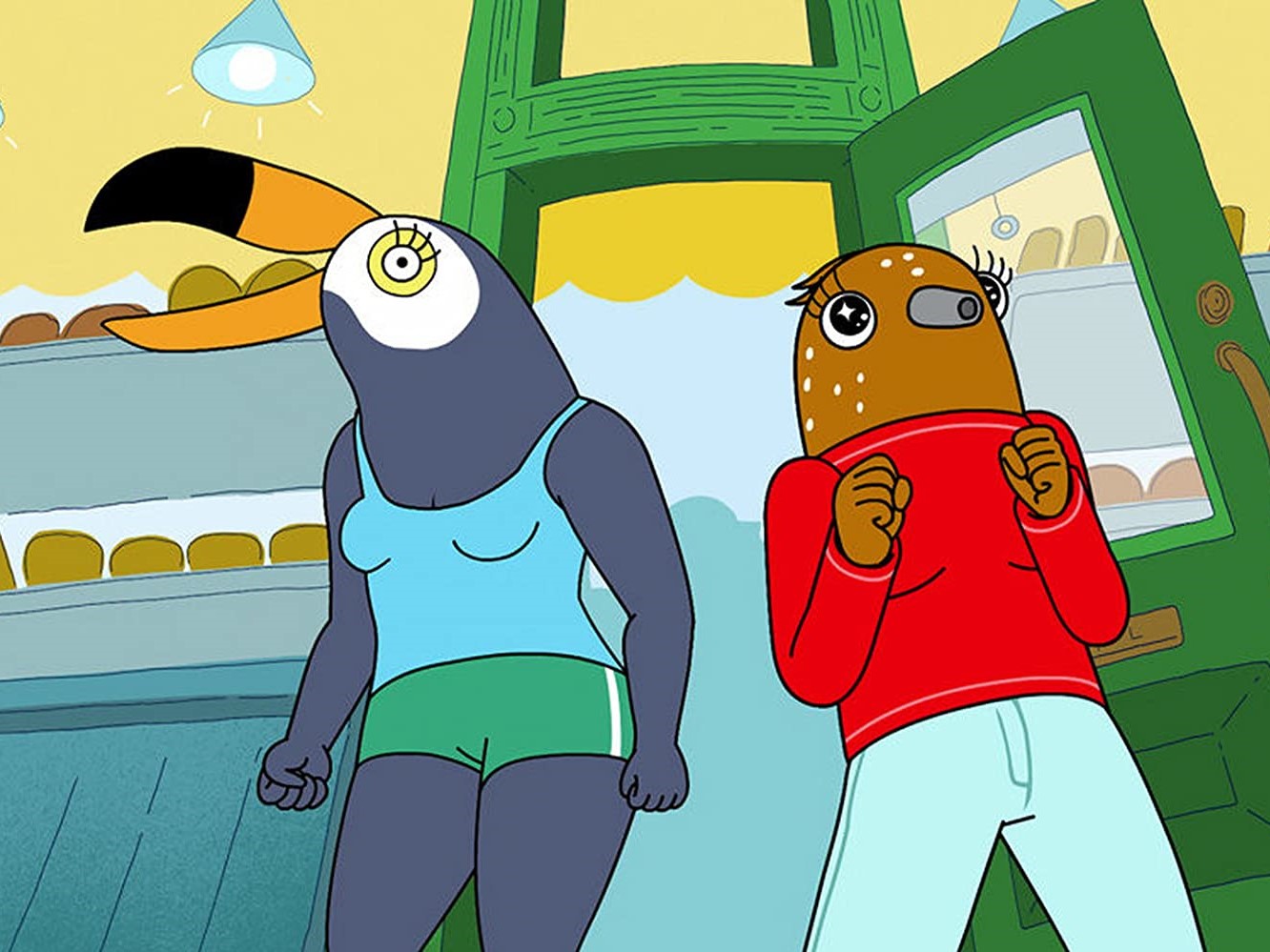 Tuca And Bertie Adult Swim Anuncia 2ª Temporada Da Animação Da Netflix Minha Série